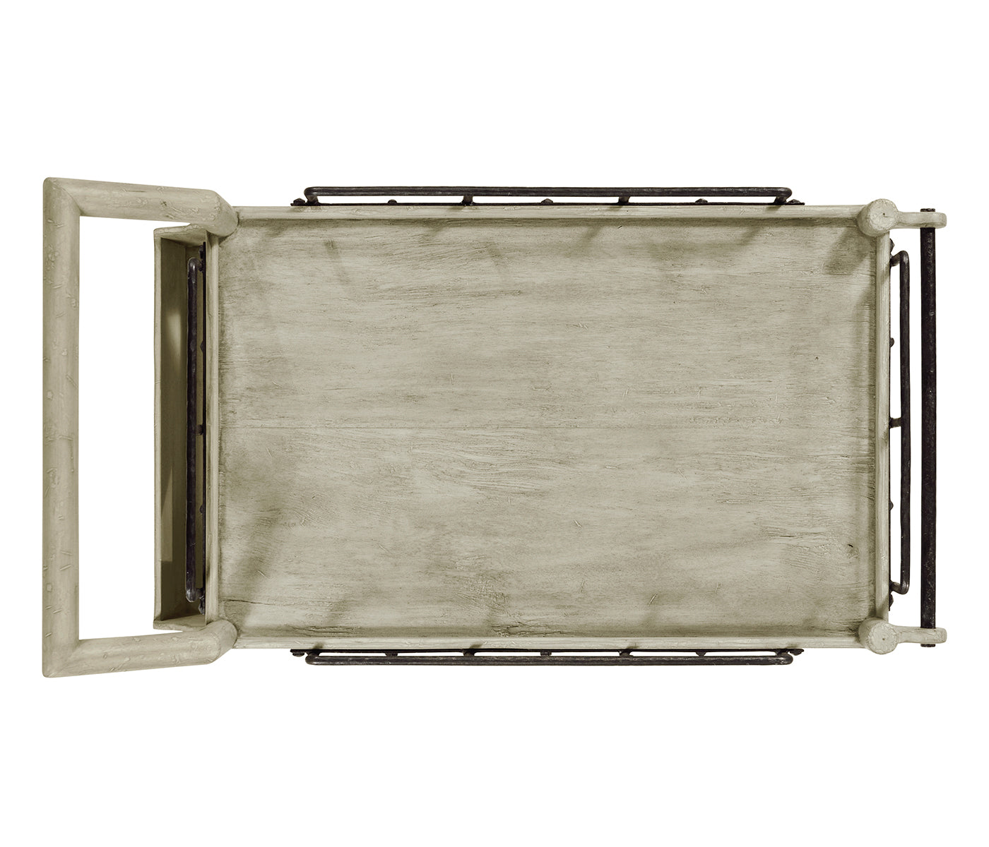 Rustic Grey Bar Cart – Gramercy Home Design