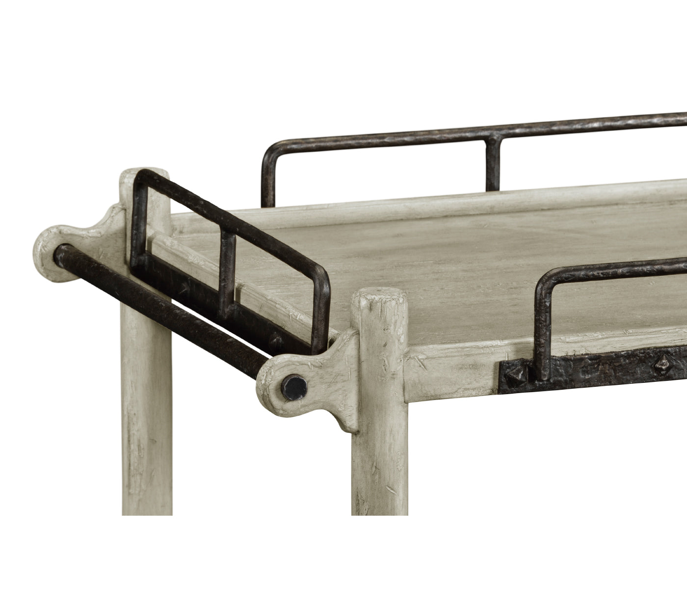 Rustic Grey Bar Cart – Gramercy Home Design