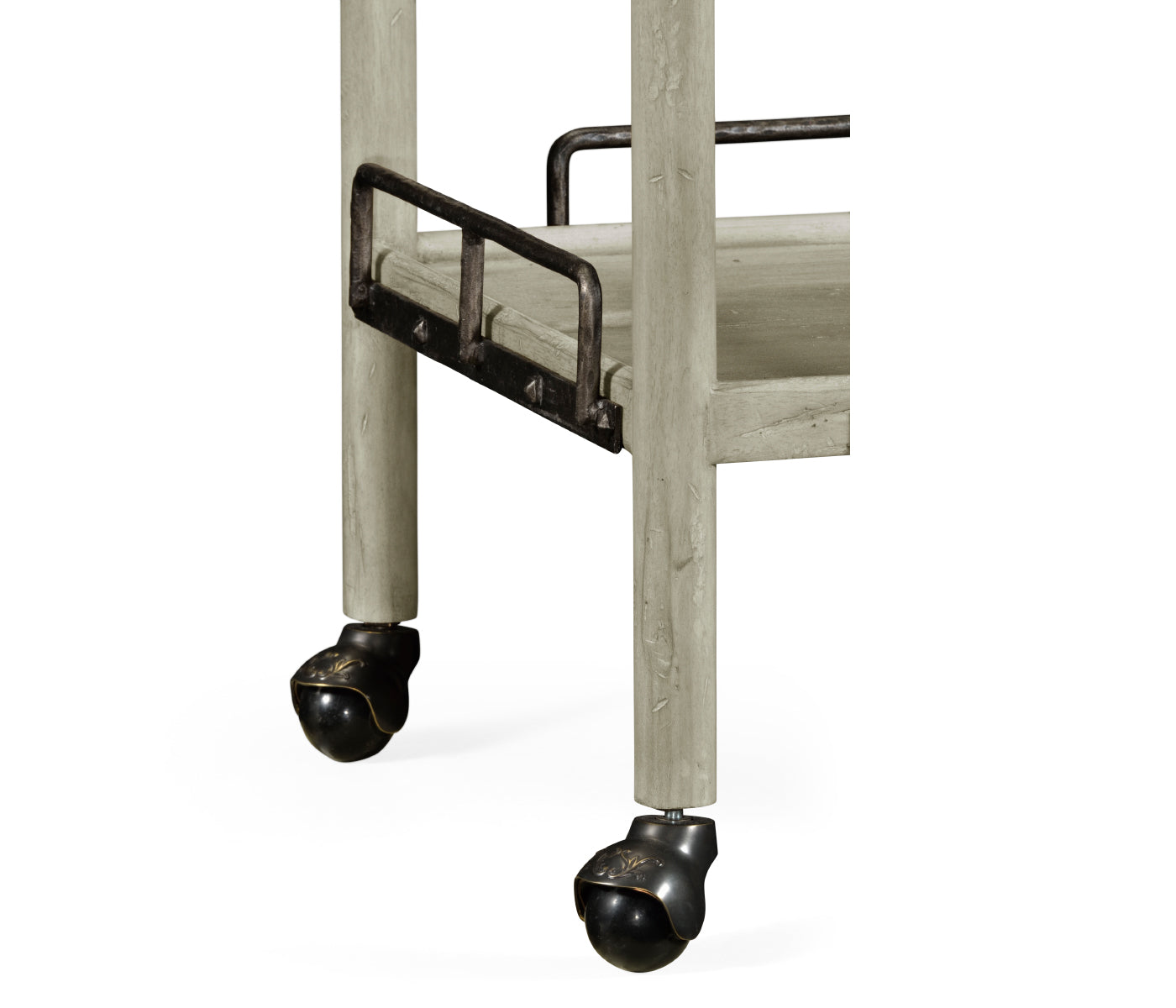 Rustic Grey Bar Cart – Gramercy Home Design