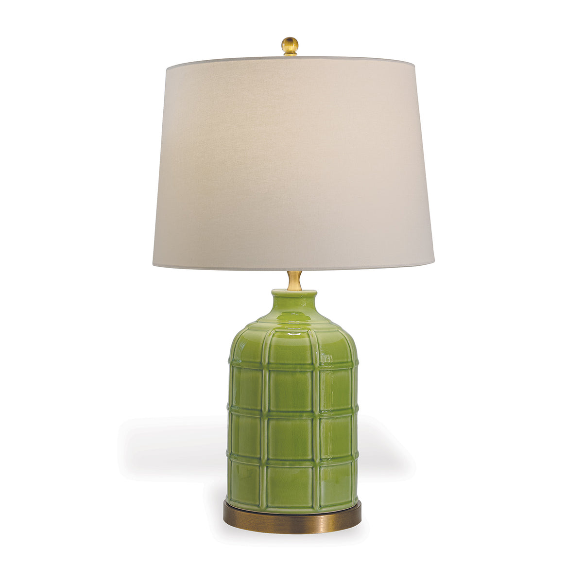 Bamboo Garden Apple Green Lamp – Gramercy Home Design